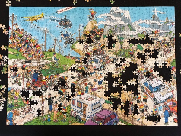 'Tour de France' | Jan van Haasteren | 81692 | Puzzle 1000 Pieces