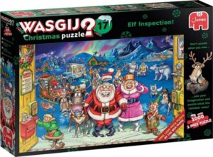 'Christmas 17 Elf Inspection' | Wasgij | Christmas Puzzle 1000 pieces