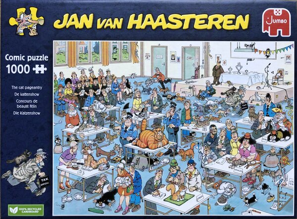 Jan van Haasteren 'The Cat Show' 1000 stk