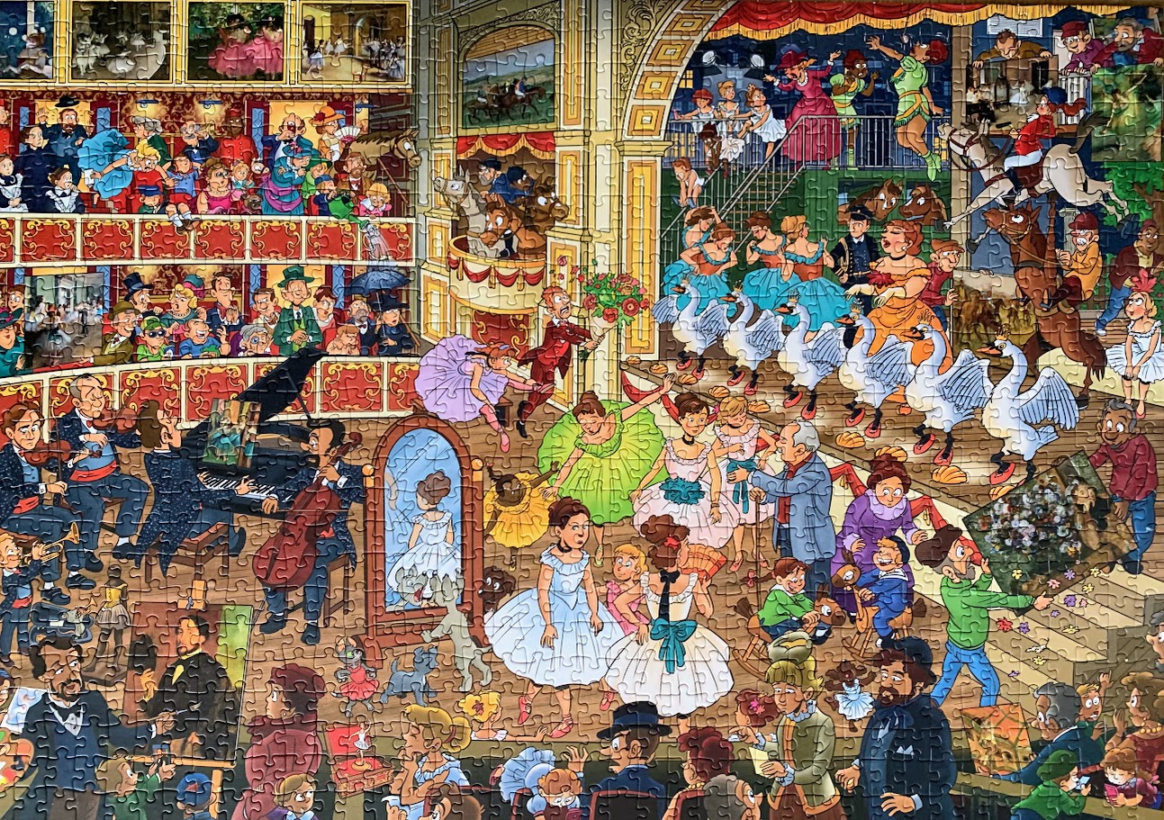 That's Life - Gallery Edition - Edgar Degas - Puzzle 1000 pieces