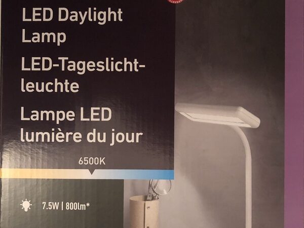 Lidl Puzzellamp 'LIVARNO home LED-daglichtlamp'