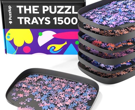 Puzzlup Stackable Puzzle Sorting Trays