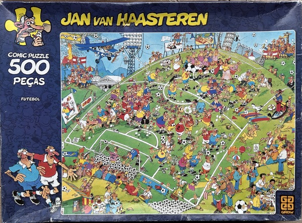 Jan van Haasteren Futebol puzzel (Voetbal). 500 Stukjes. Zeldzaam